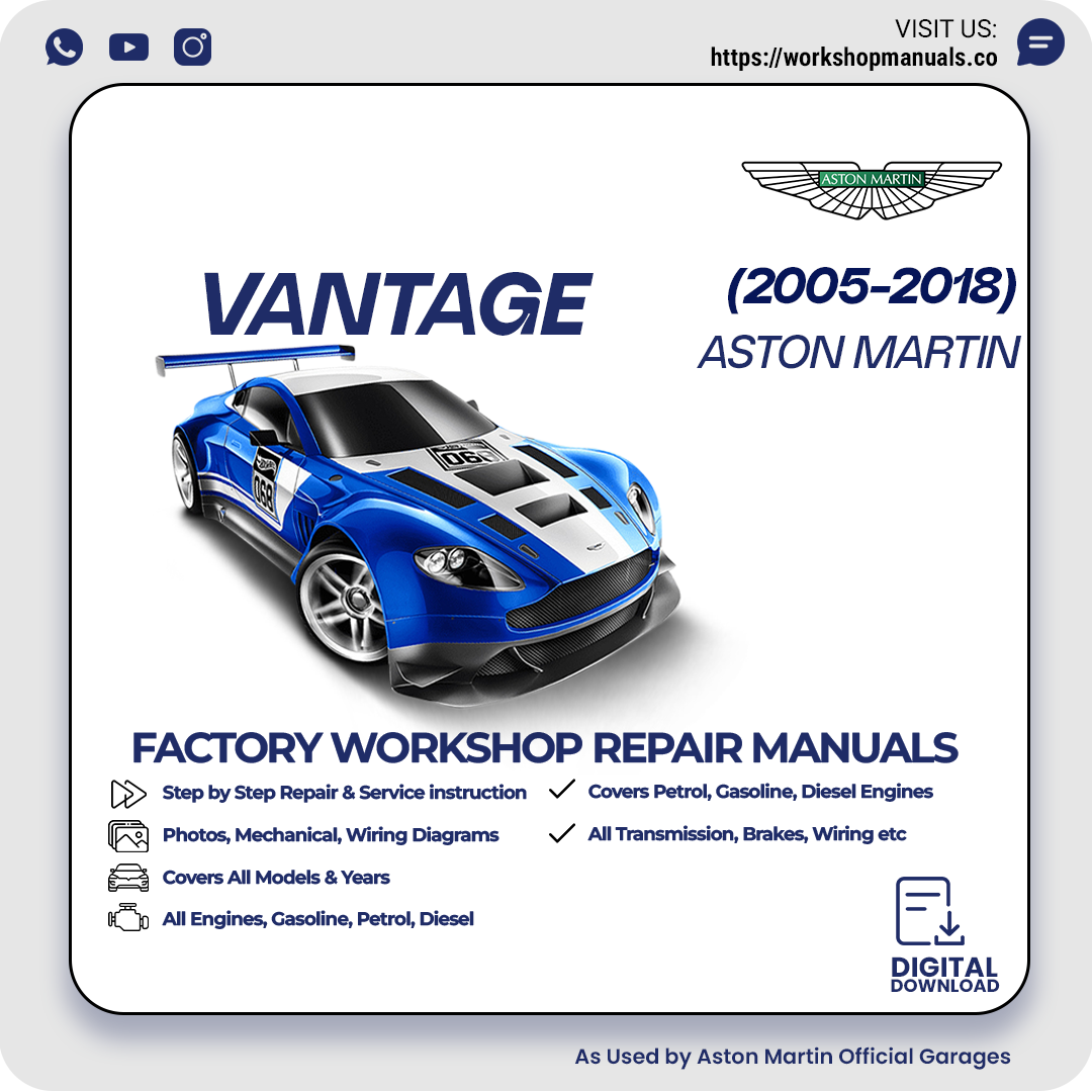 Best Aston Martin Vantage Manual Download 2005-2018