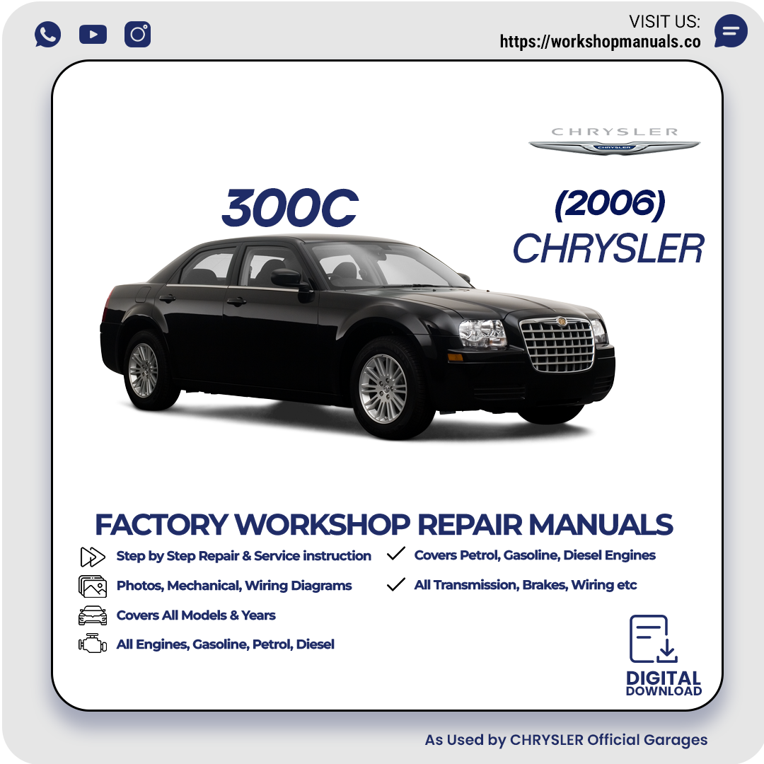 CHRYSLER 300C Workshop Service Repair Manual Do...