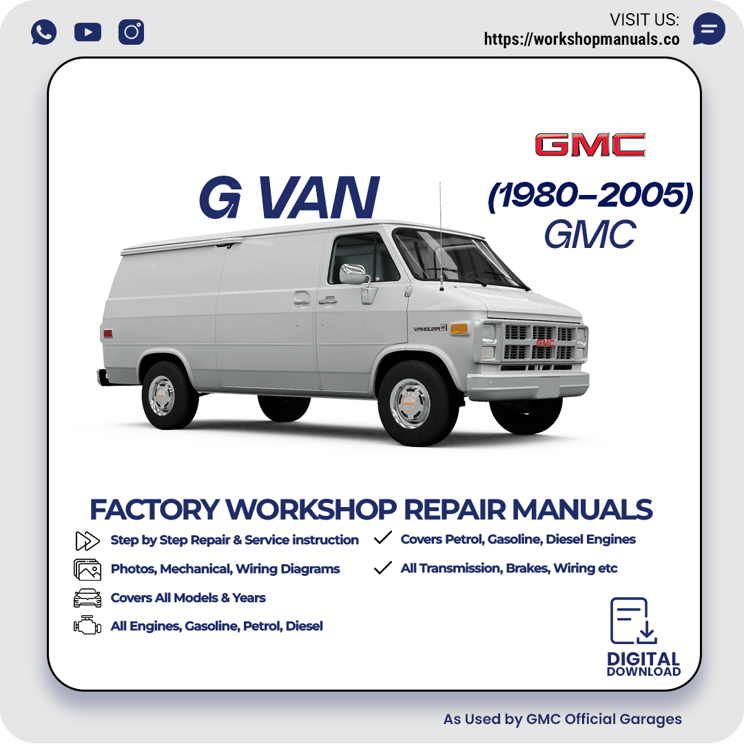 GMC G Van Workshop Repair Manual Download 1980 ...