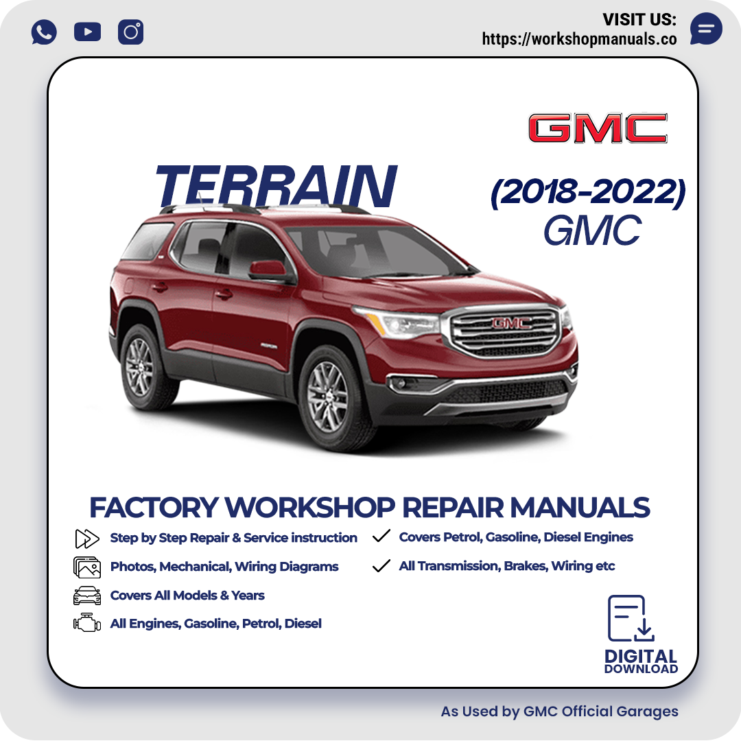 GMC Terrain Workshop Manual PDF 2018-2022