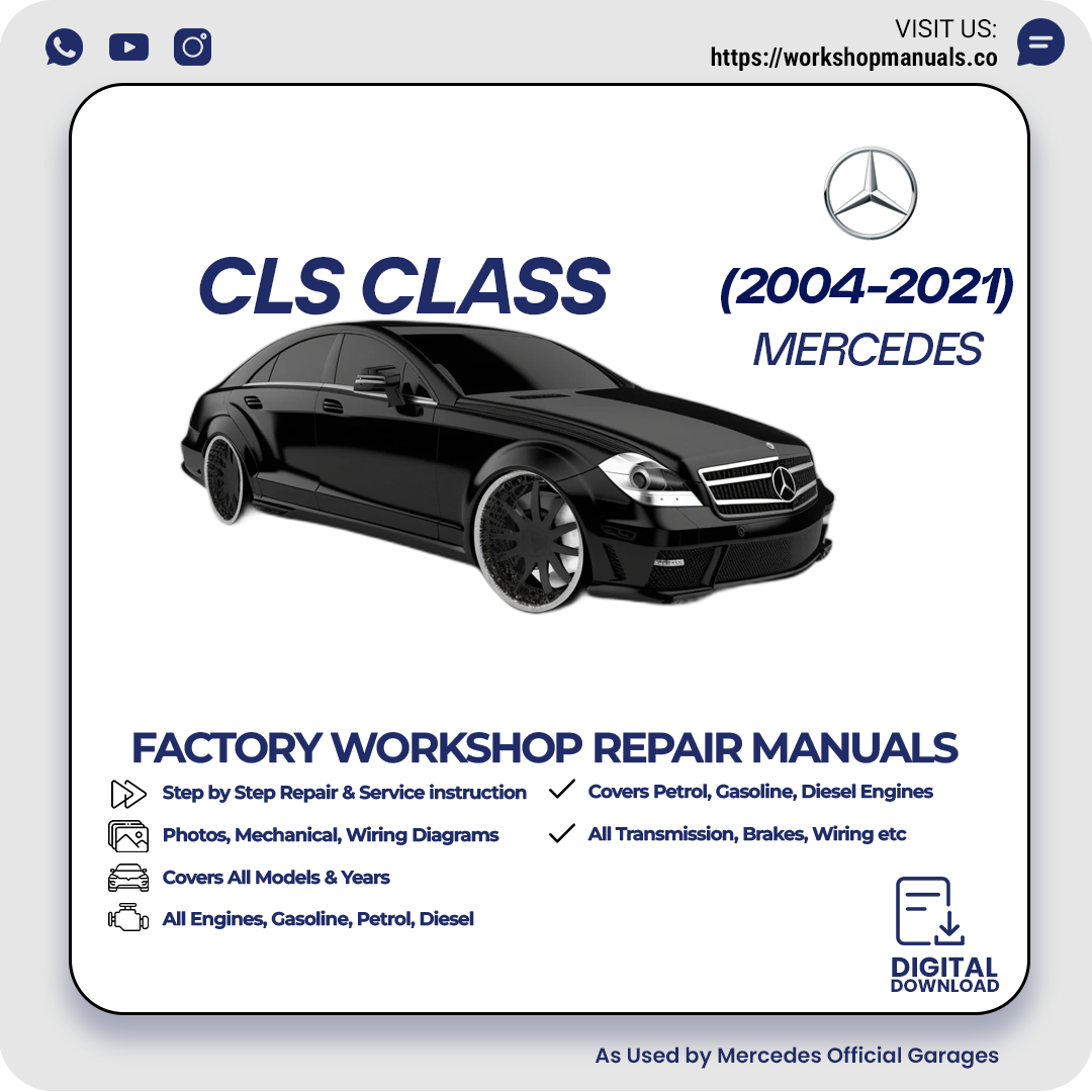 Mercedes CLS Class Workshop Repair Manual Downl...